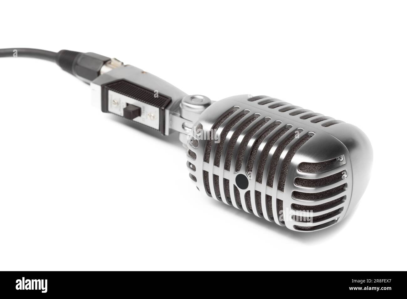 Microphone up close hand Cut Out Stock Images & Pictures - Alamy