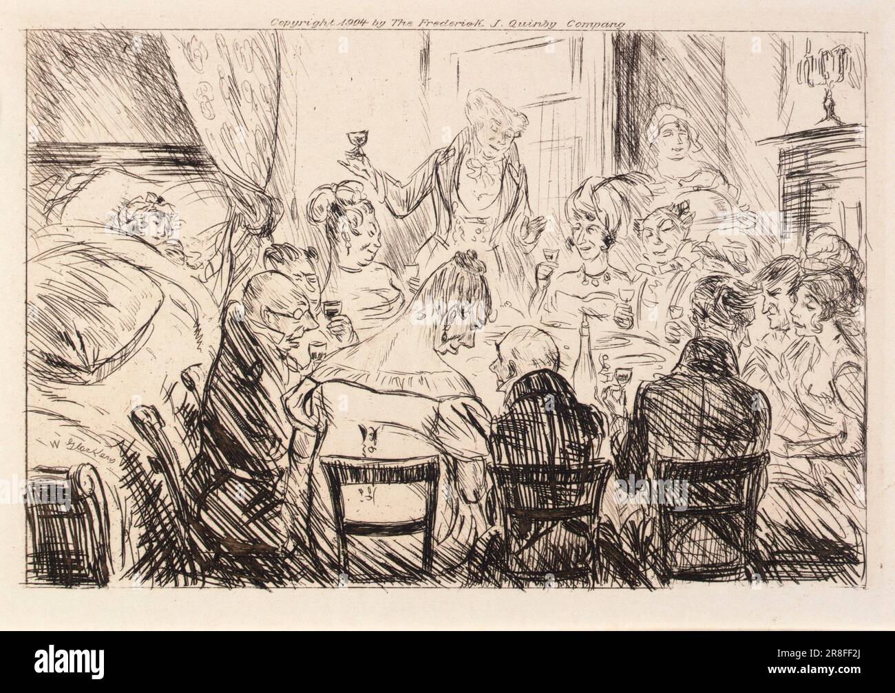 Nothing Was Heard but the Clatter of Plates and Forks before 1904 by ...
