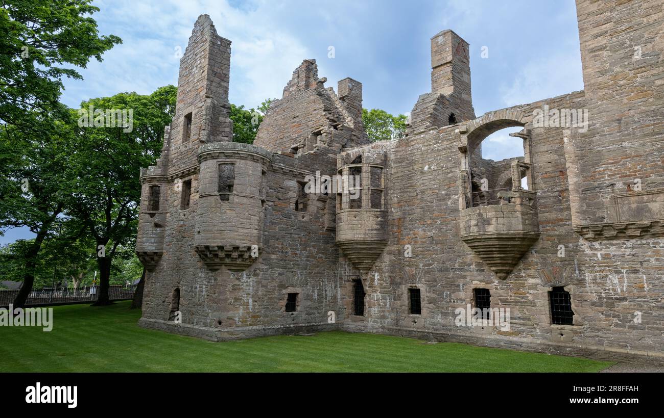 Ruins of the Bishop's Palace, Kirkwall is a 12th-century palace, built ...