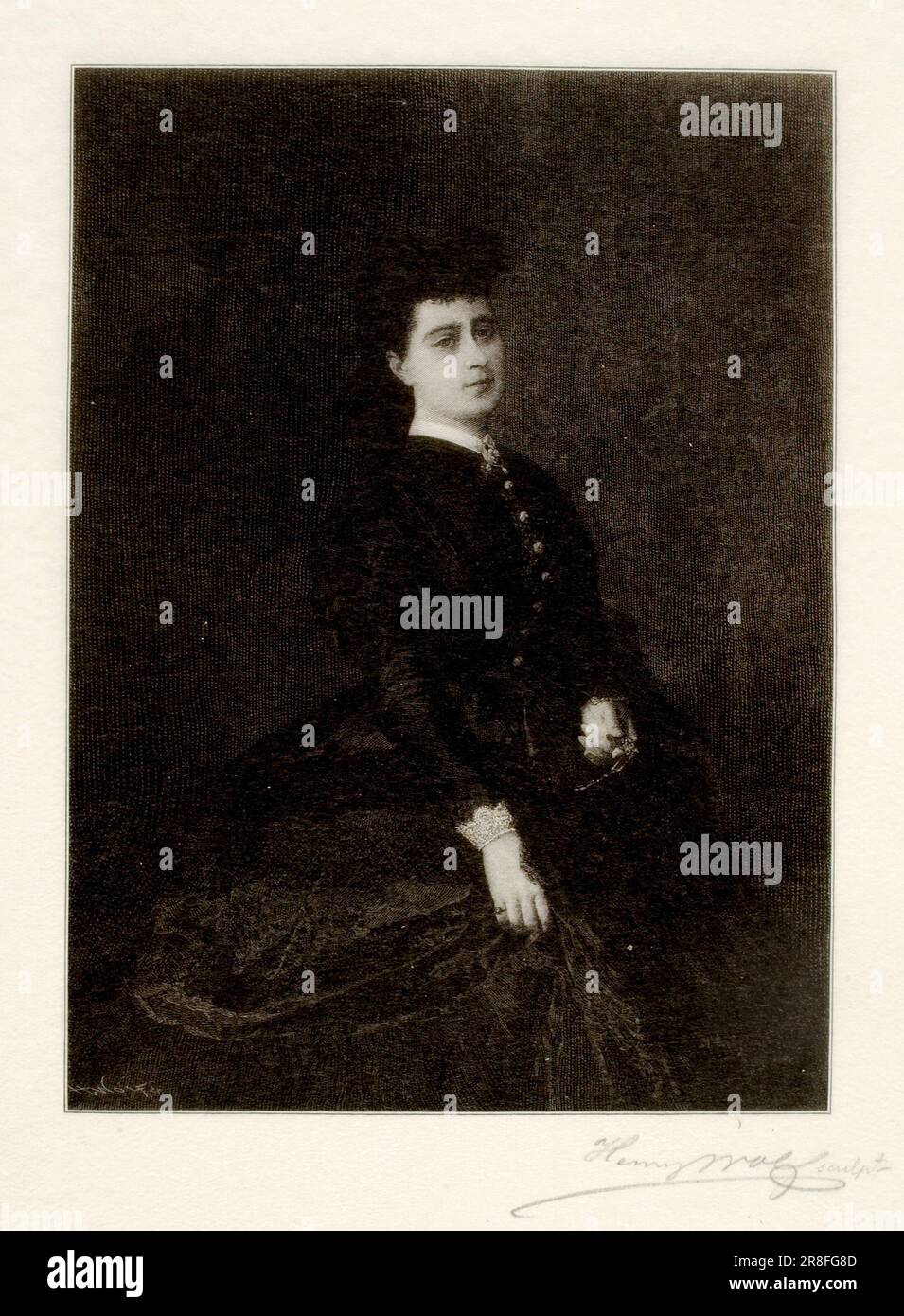 Portrait of a Spanish Lady 1904 by Henry Wolf, born Eckwersheim, Alsace ...