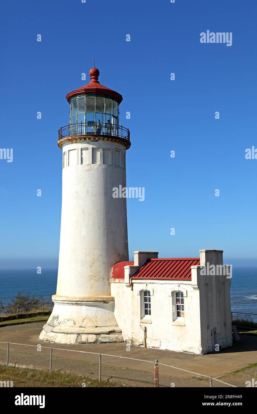 North of cape disappointment lighthouse hi-res stock photography and ...