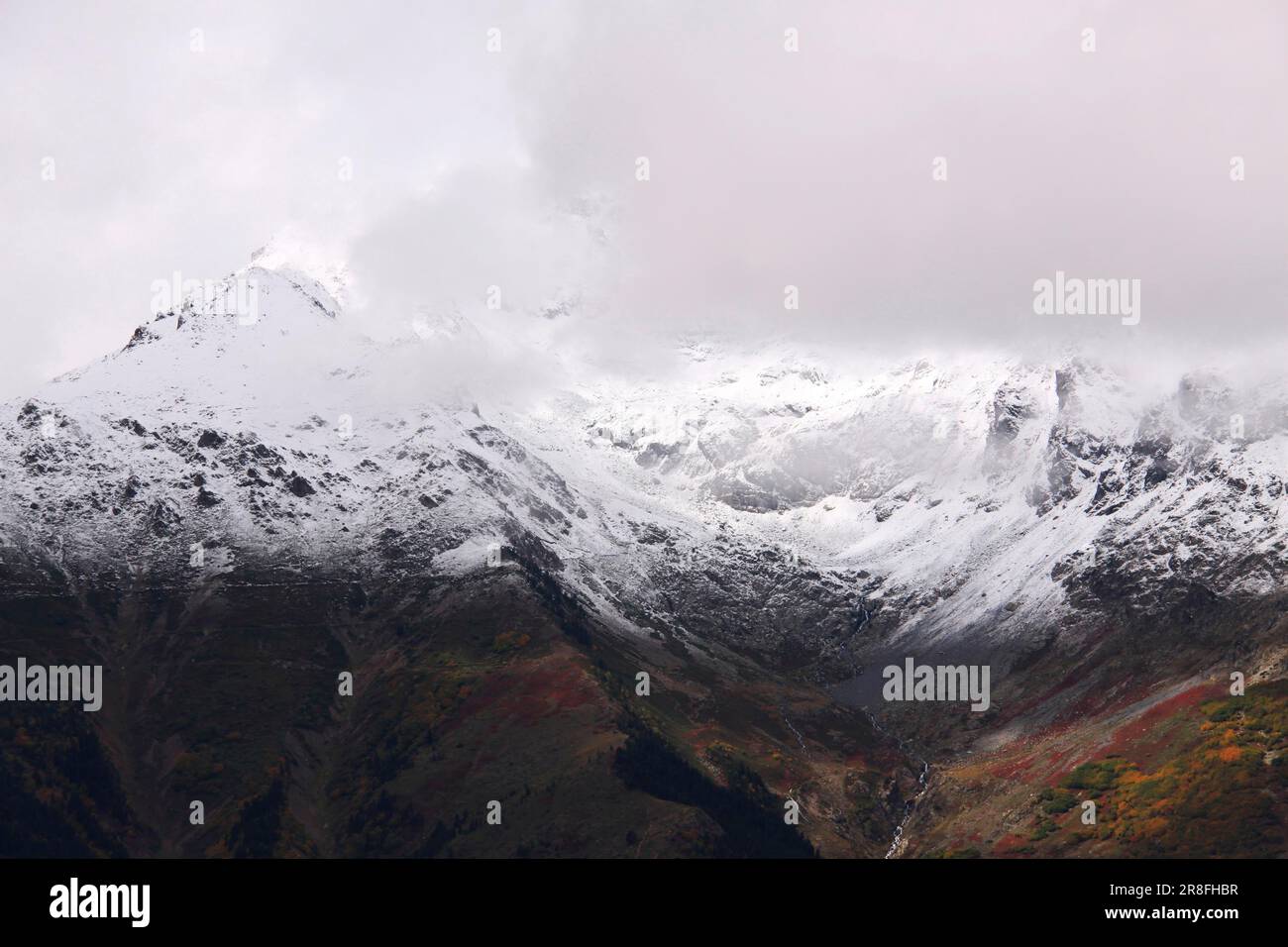 Autumn atmosphere in the Pontic Mountains near Yusufeli Turkey Stock ...