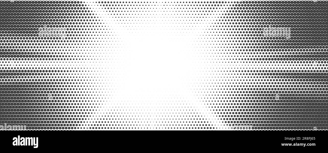 Sun rays halftone background. White and grey radial abstract comic ...