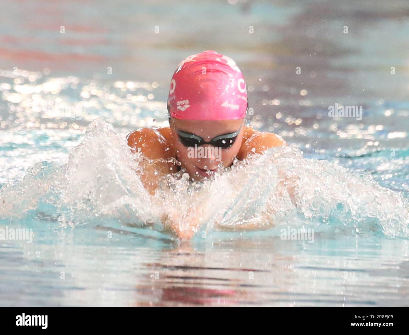 DELMAS Justine of CNO ST-GERMAIN-EN-LAYE Heat 200 M breaststroke Women ...
