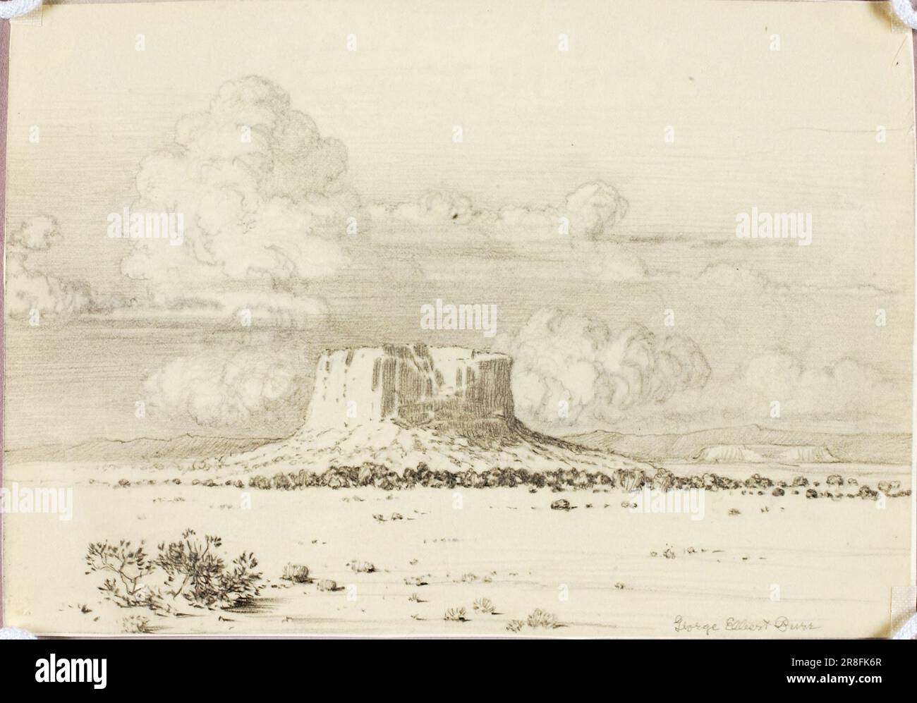 Untitled ca. 1921 by George Elbert Burr, born Monroe Falls, OH 1859 ...