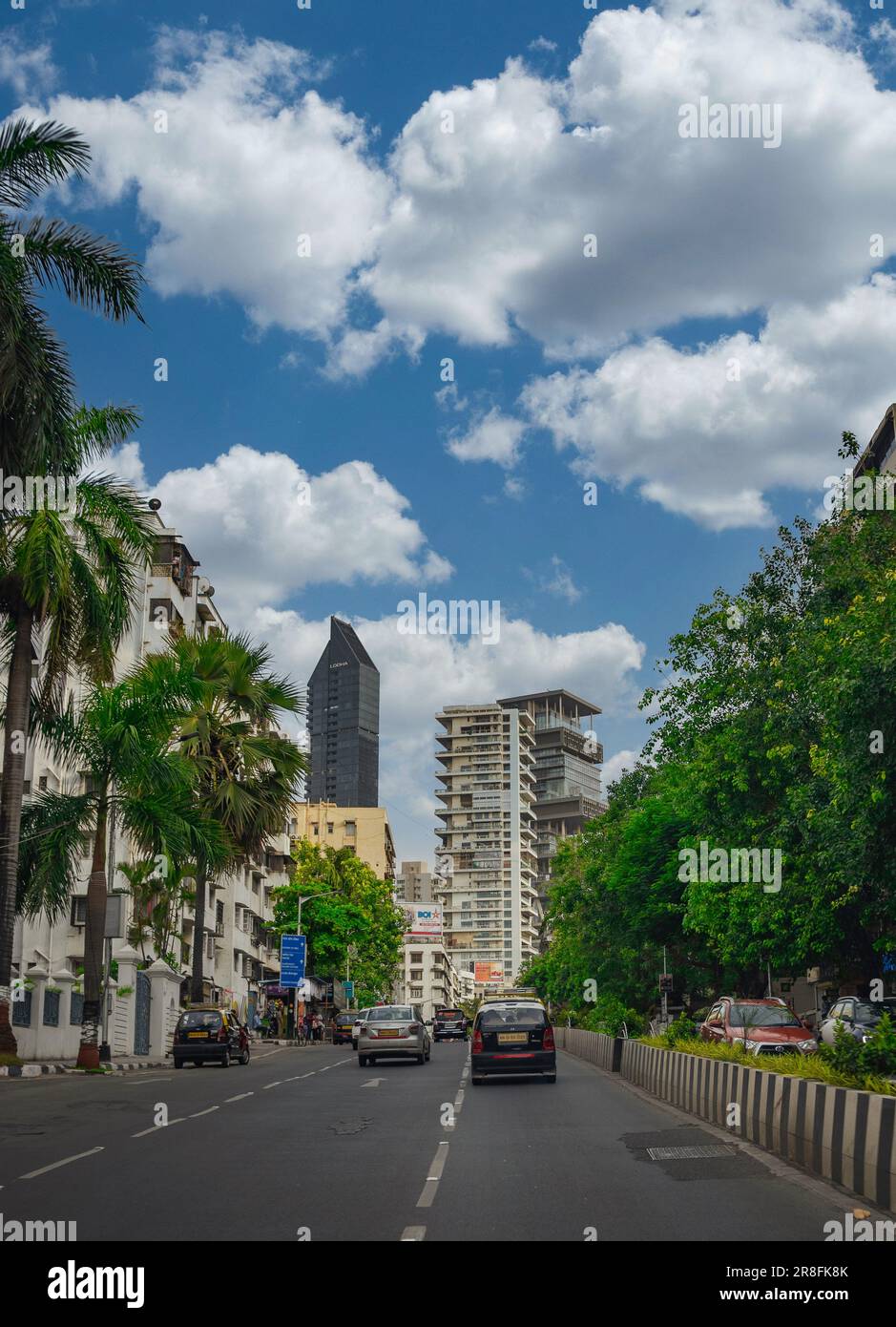 The Mumbai skyline is known for its towering skyscrapers and iconic ...
