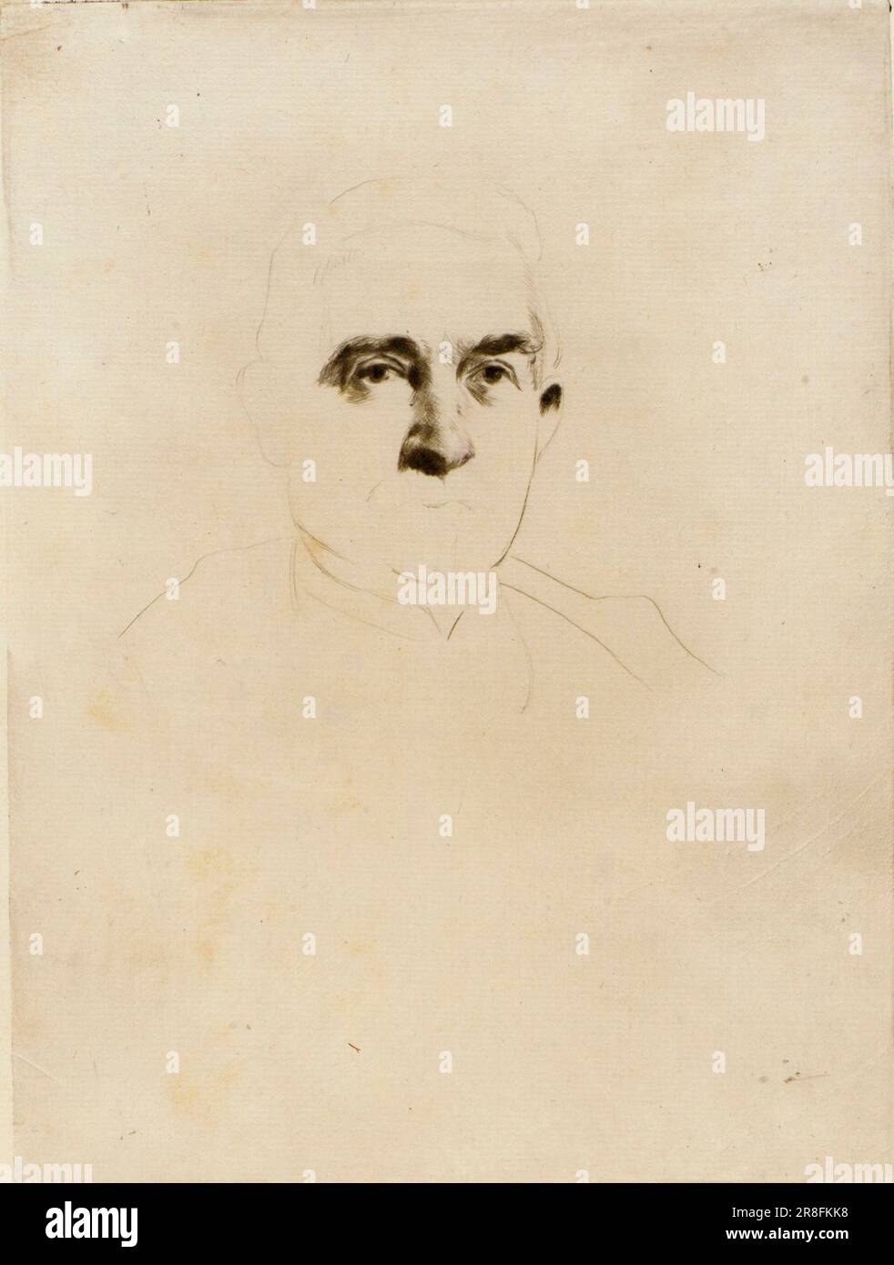 Portrait of Colonel H.C. Weir (Agricola) 1890 by J. Alden Weir, born ...