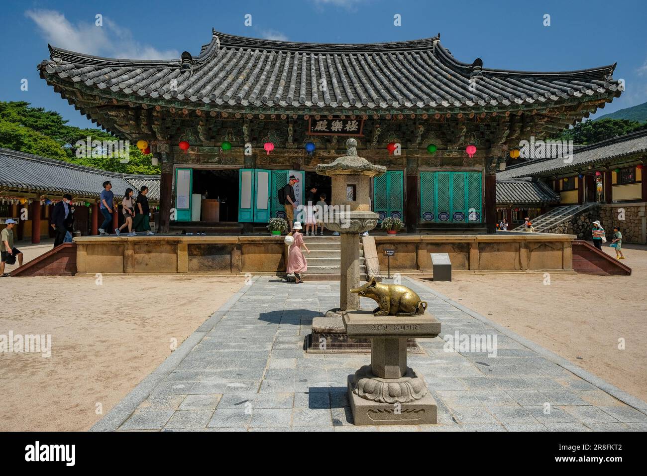 Gyeongju, South Korea - June 2, 2023: Bulguksa Temple is a Buddhist ...