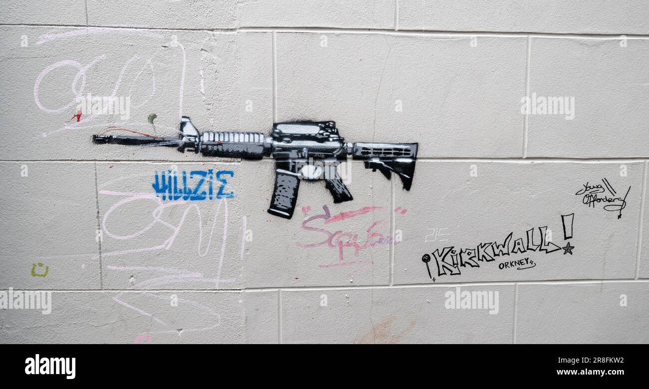 Graffiti street art on run hi-res stock photography and images - Alamy