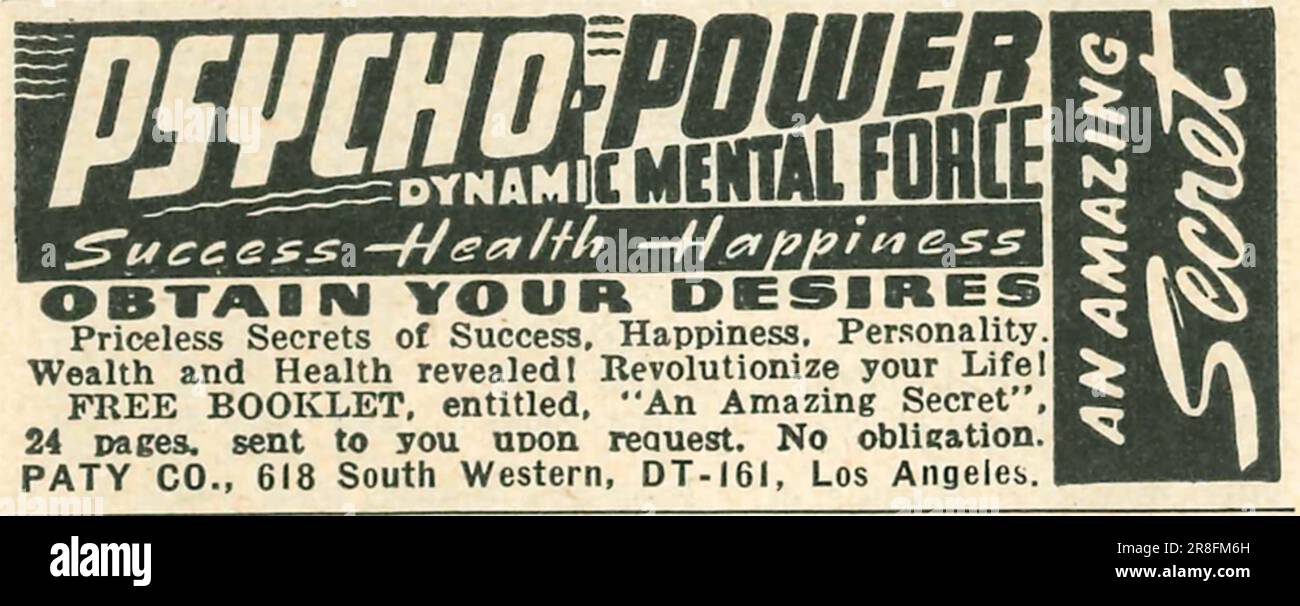 Psycho-Power dynamic Mental Force - Success Health Happiness - Booklet ...