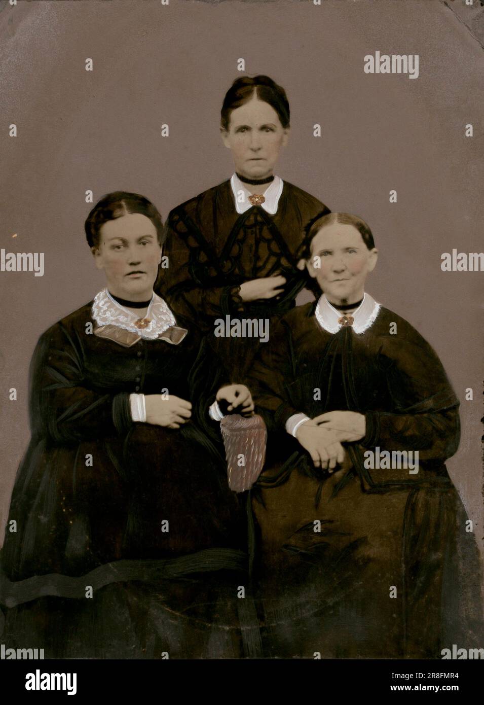 [Three Women] ca. 1865-1885 by Unidentified Stock Photo - Alamy