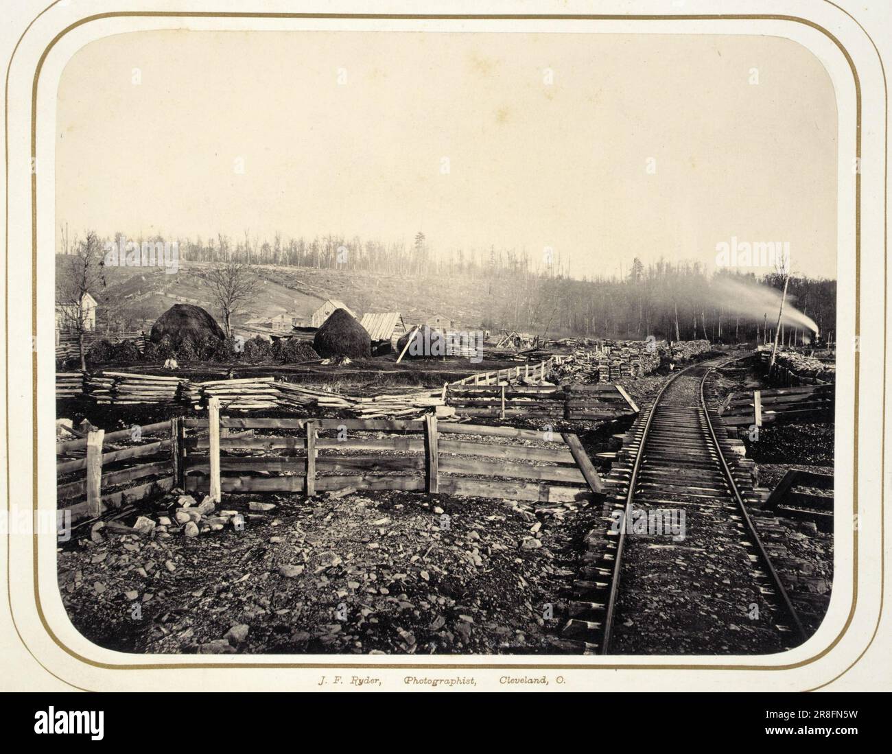 Atlantic and Great Western Railway, Plate 12 1860 by J. F. Ryder, born ...