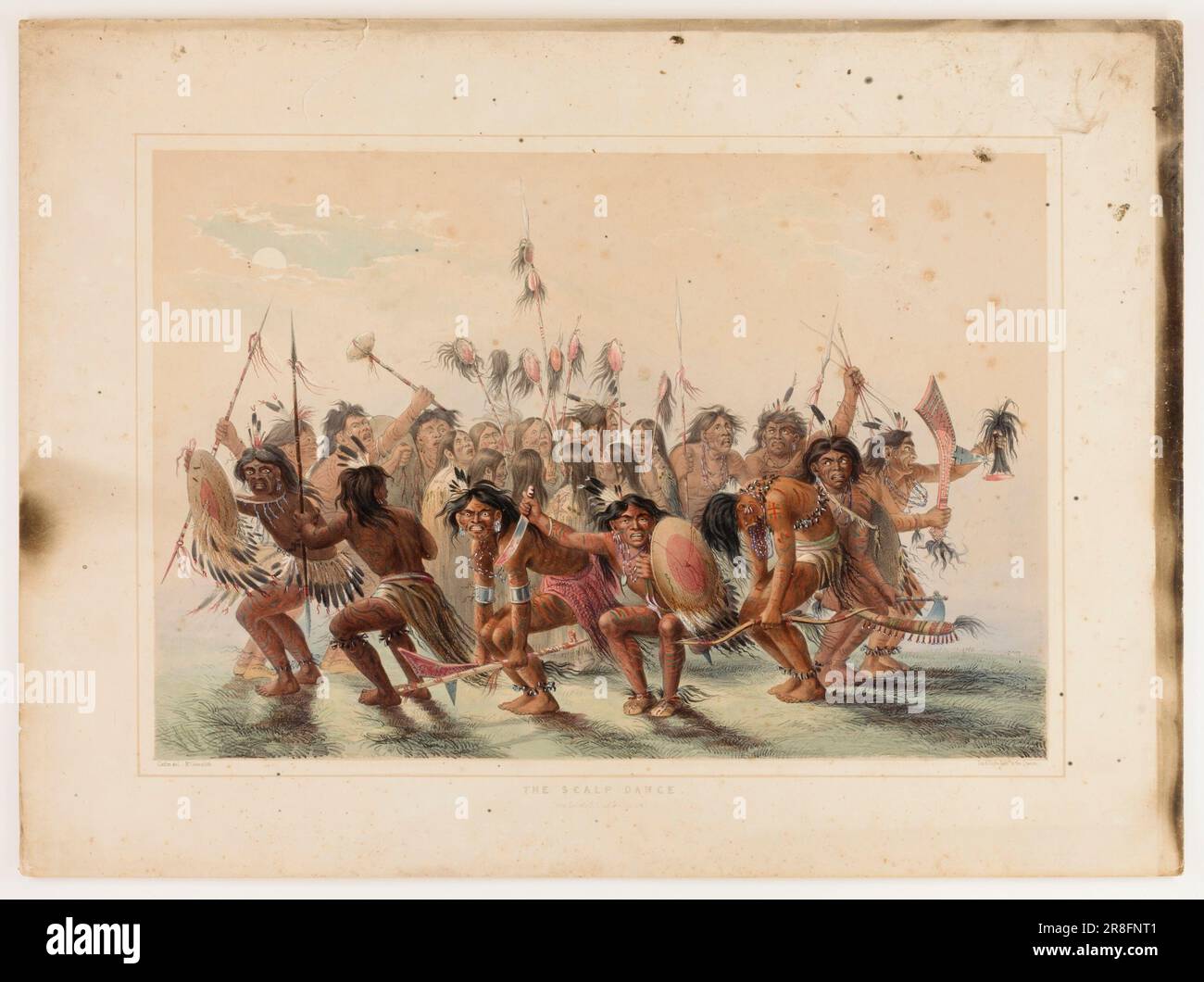 Scalp dance george catlin hi-res stock photography and images - Alamy