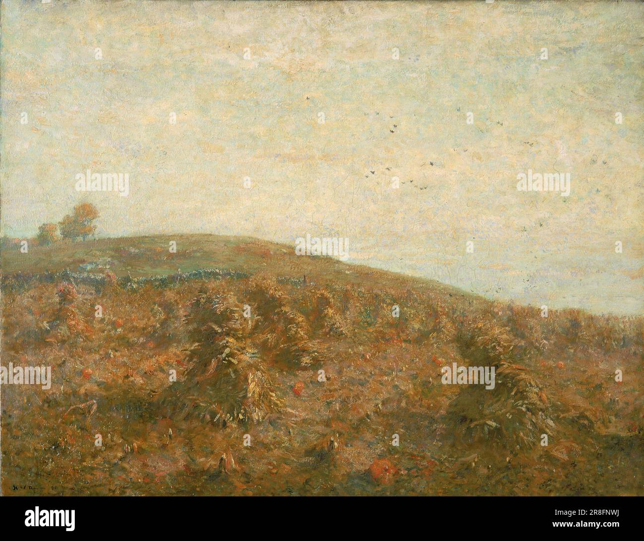 The Cornfield n.d. by Henry Ward Ranger, born Syracuse, NY 1858-died ...