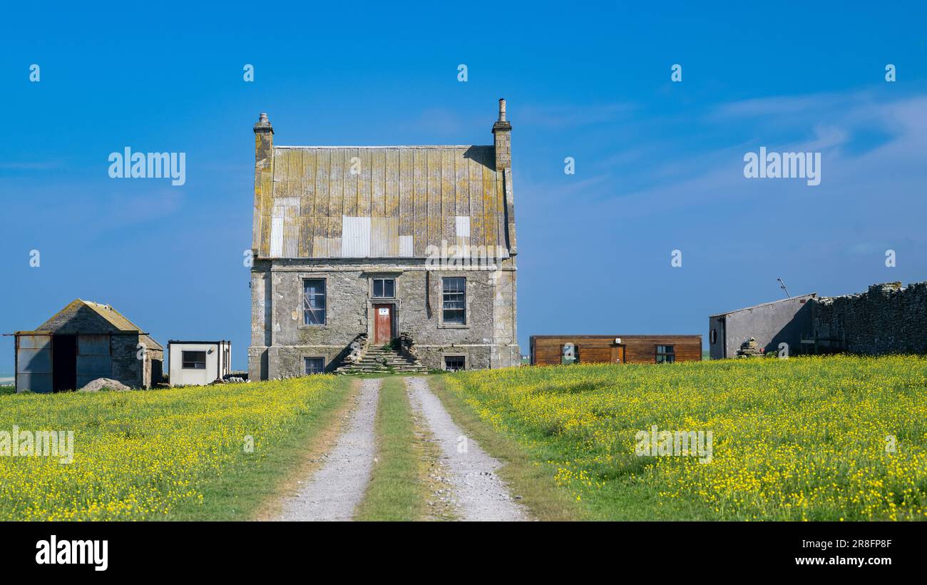 Hall of Clestrain, the home of Scottish explorer, John Rae, who ...