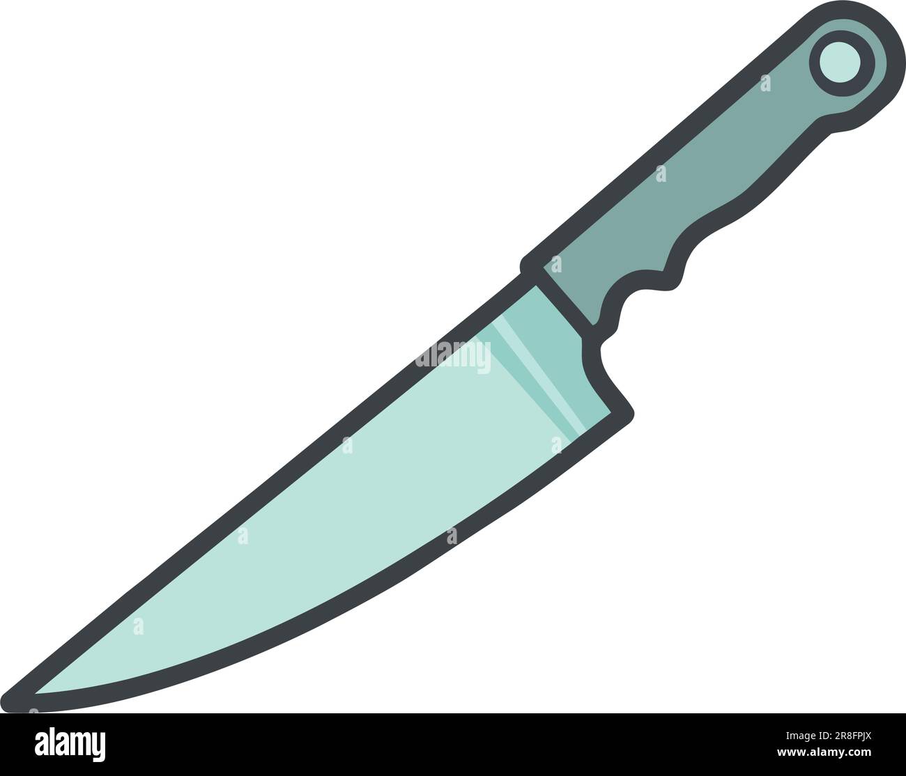 Sharp steel blade, cutting danger Stock Vector Image & Art - Alamy
