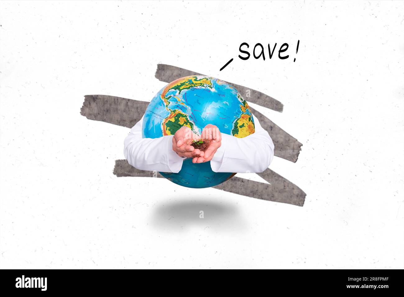 Green Earth Clean Earth Collage