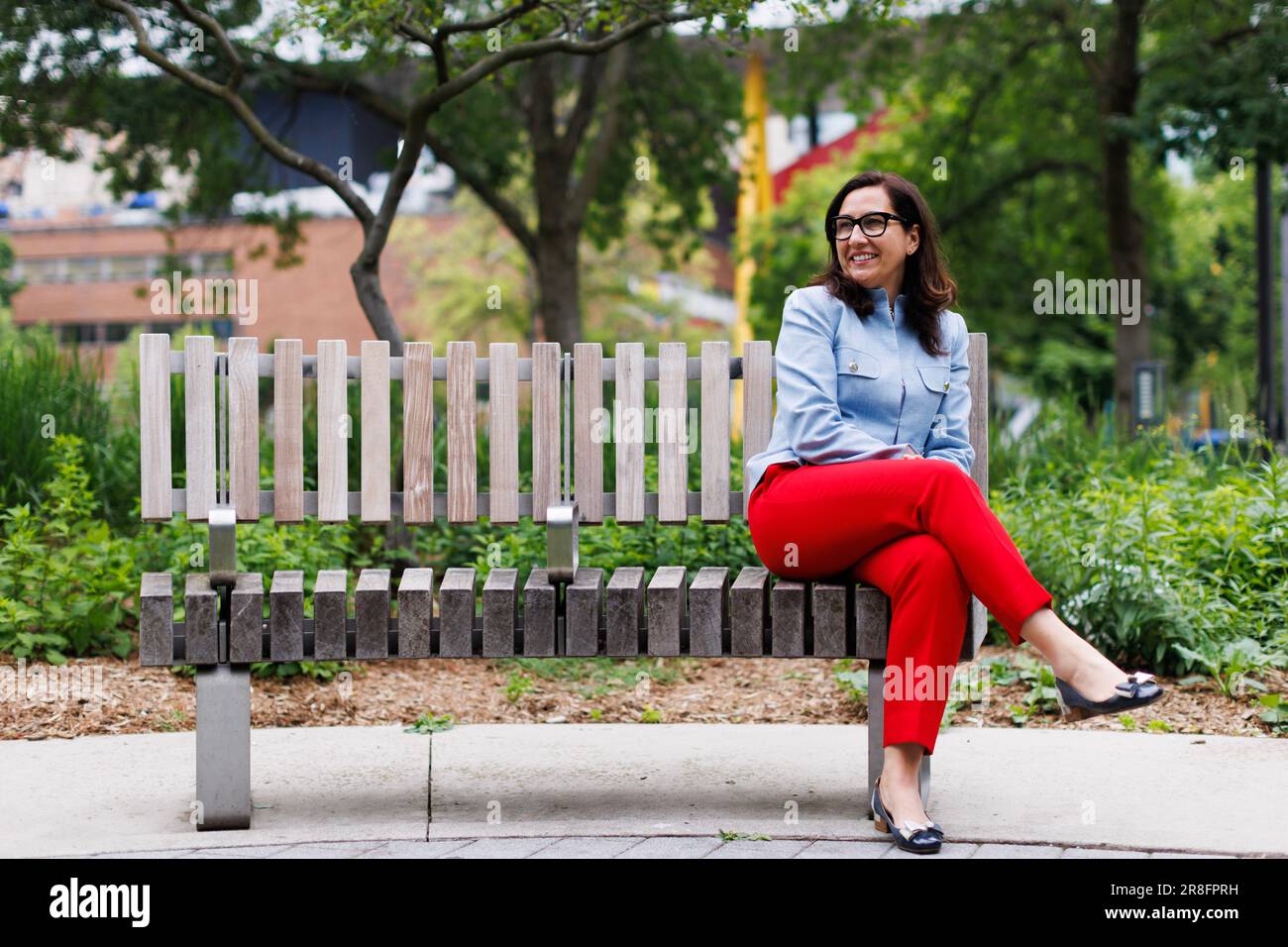 Toronto, Canada. 20th June, 2023. Toronto mayoral candidate Ana Bailao ...