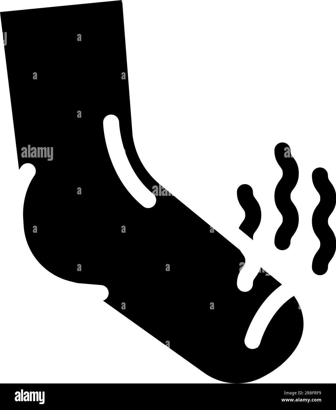 Stink Smell Glyph Icon Vector Illustration Stock Vector Image And Art Alamy