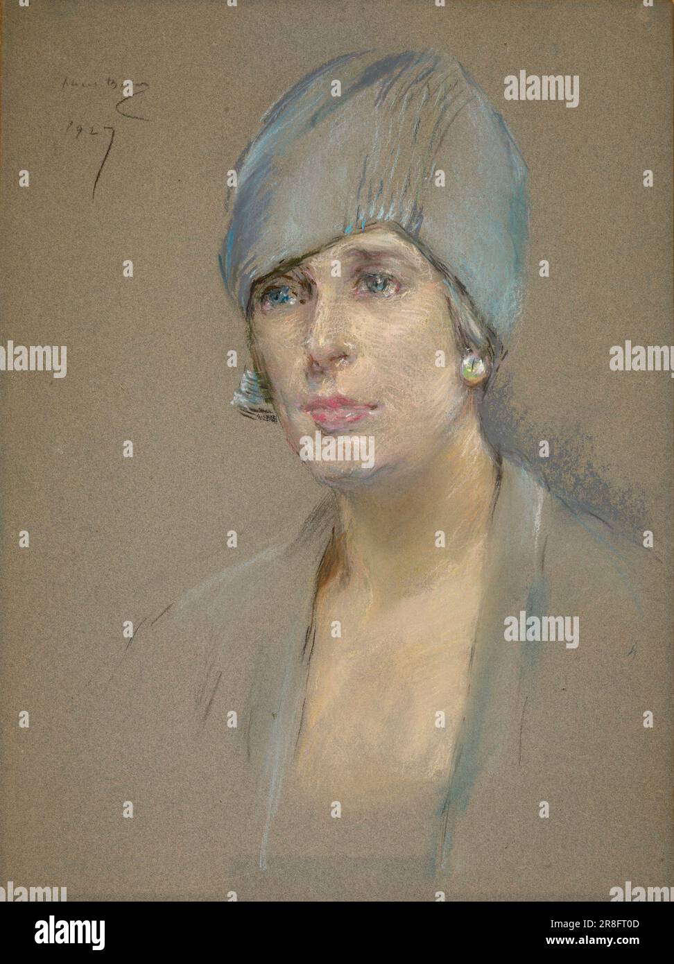 The Visitor (Mrs. Richard P. McCullough) 1927 by Alice Pike Barney ...