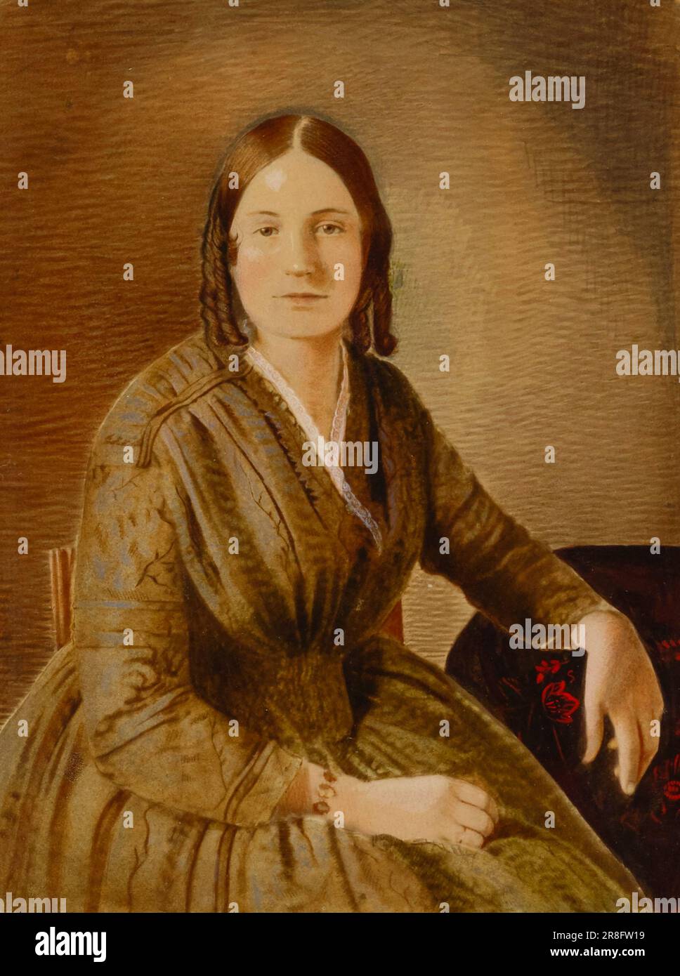 Sarah Howard 1860/daguerreotype 1845 by William Stroud, born Norristown ...