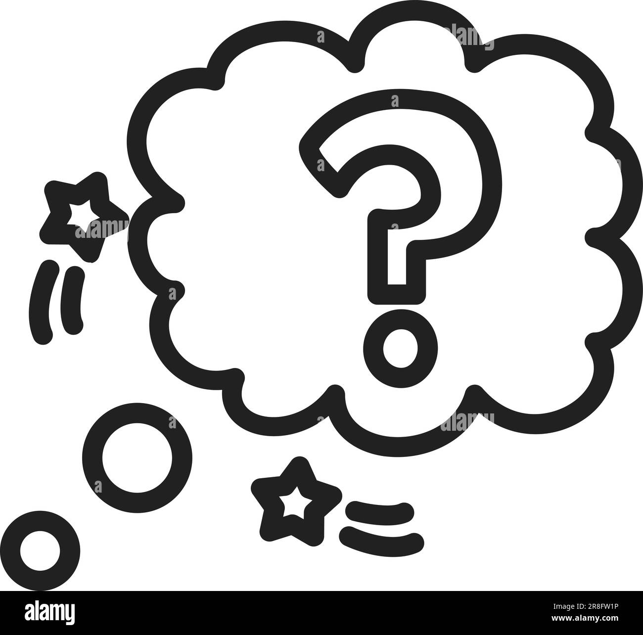 Question Mark Bubble Icon Image Stock Vector Image & Art - Alamy