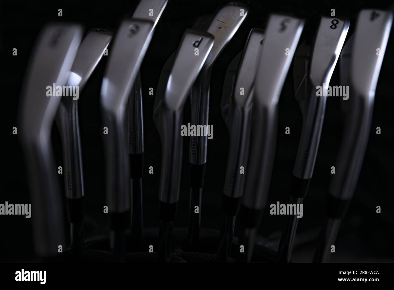 Modern Iron Golf Clubs Blades in Switzerland Stock Photo - Alamy