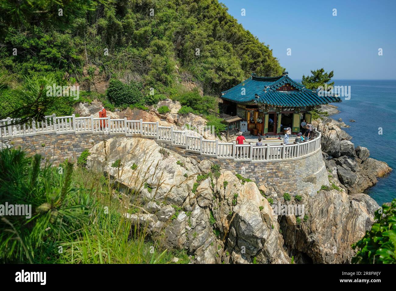 Yangyang, South Korea - June 16, 2023: Naksansa Temple is a Buddhist ...