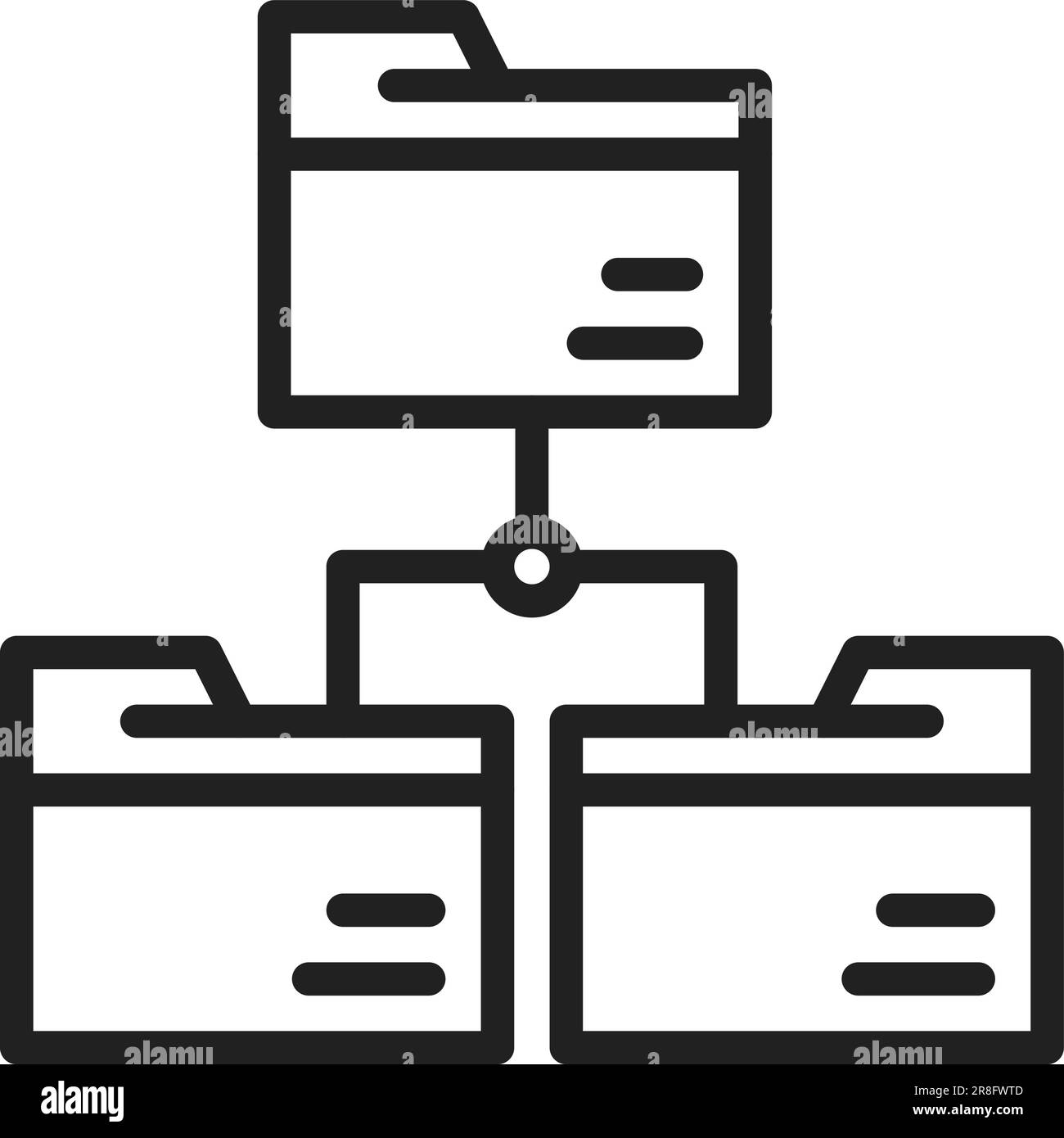 Root Directory Icon Image Stock Vector Image & Art - Alamy