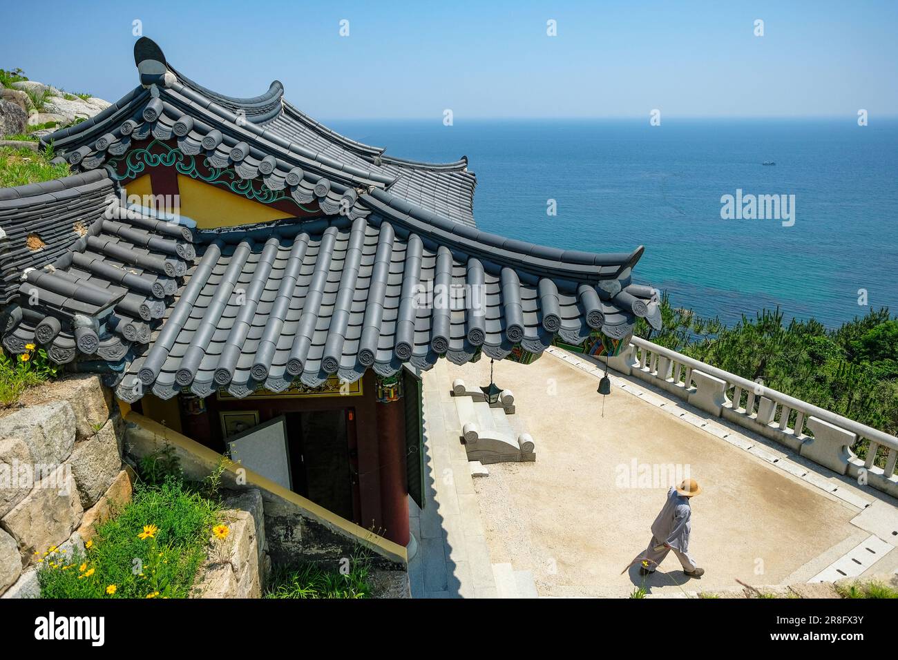 Yangyang, South Korea - June 16, 2023: Naksansa Temple is a Buddhist ...