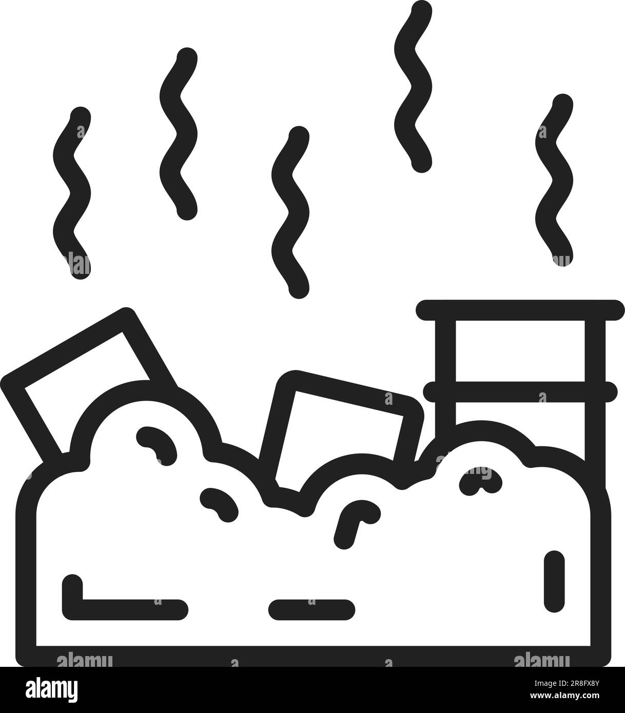 Landfill Stock Vector Images - Alamy