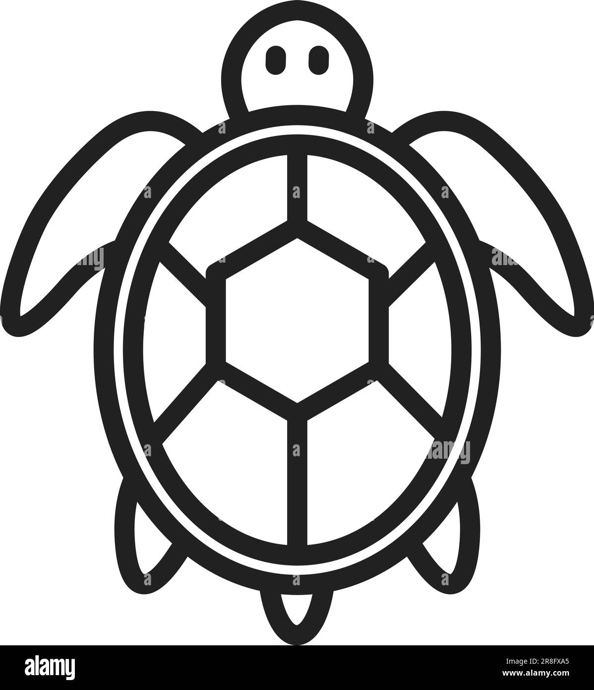 Sea Turtle Icon Image Stock Vector Image & Art - Alamy