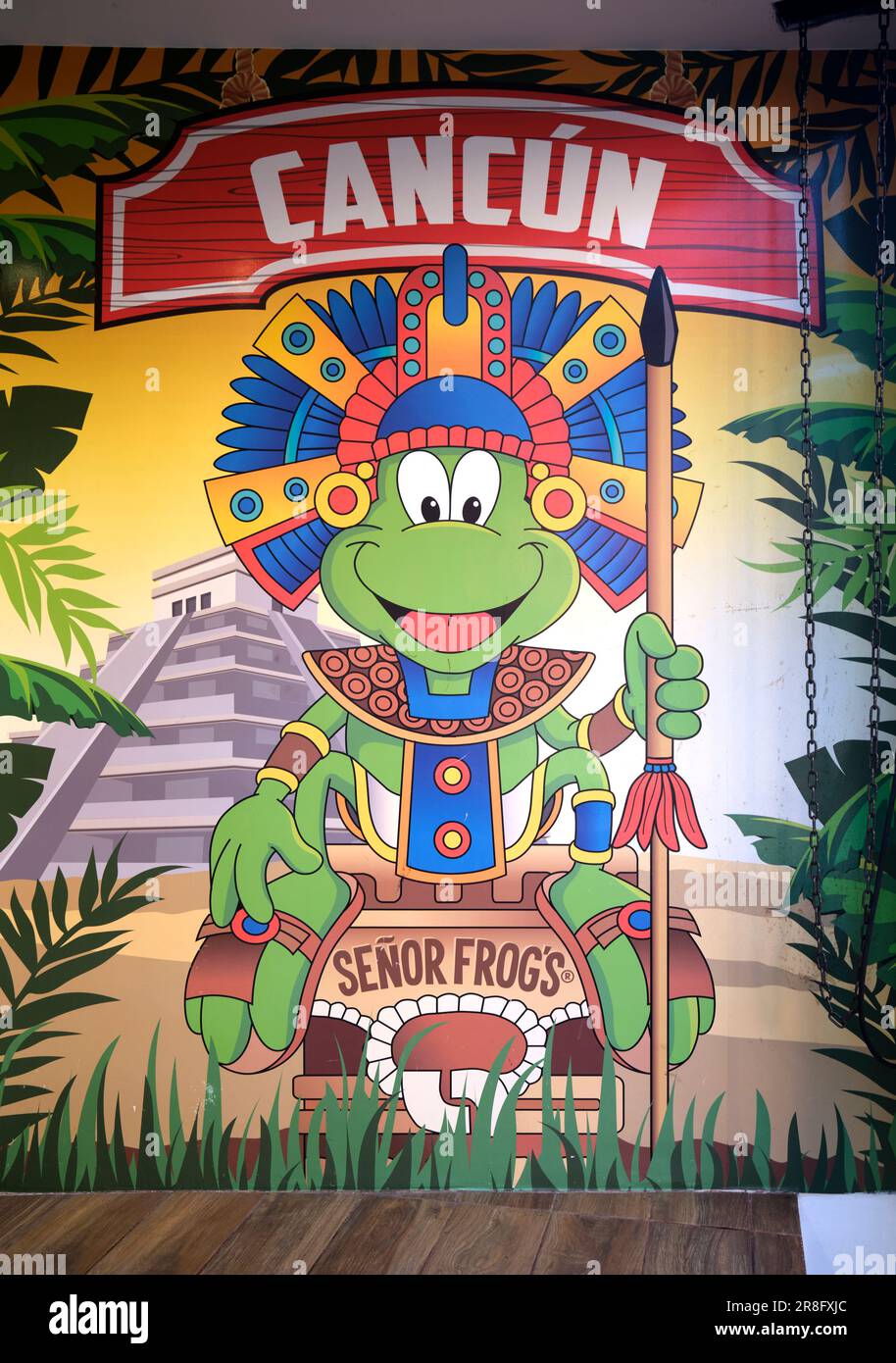 Senor Frogs Bars and Restaurants in the Hotel Zone Cancun Yucatan ...