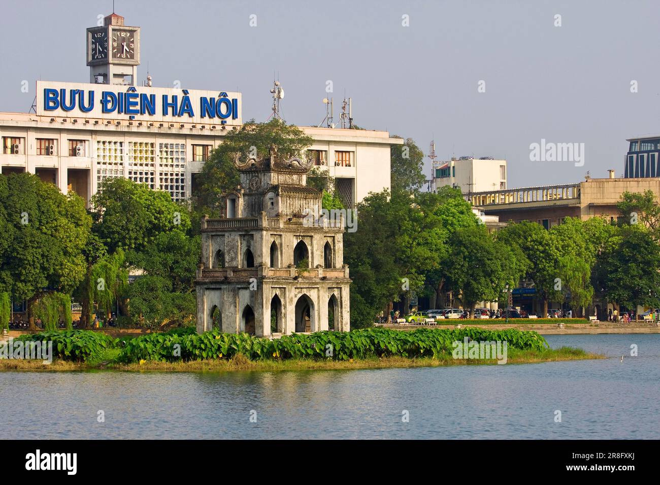 Tap Hua Temple in Ho Huan Kiem Lake, Hanoi, Vietnam Stock Photo - Alamy