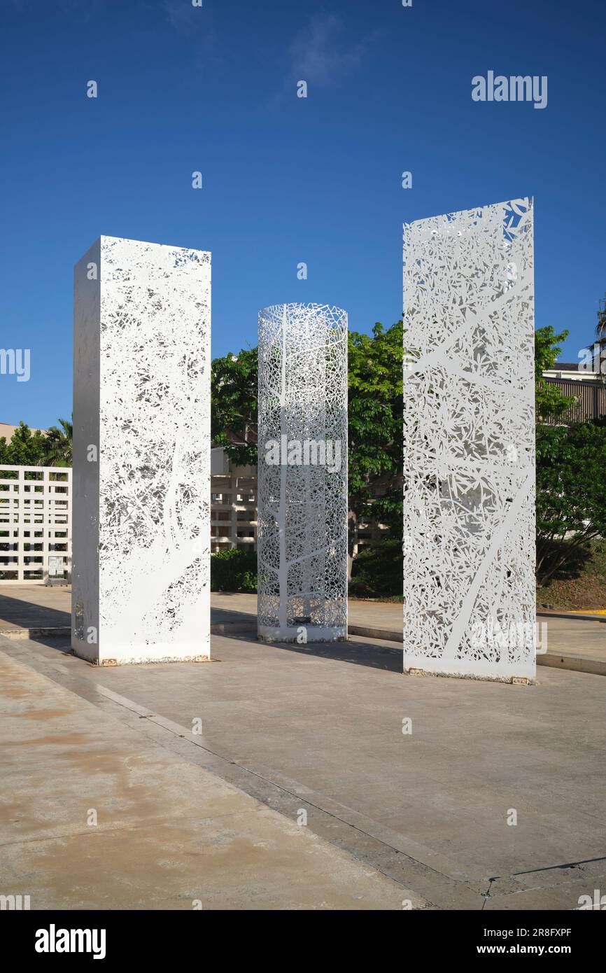 Museo maya de cancun y zona arqueologica de san miguelito hi-res stock ...