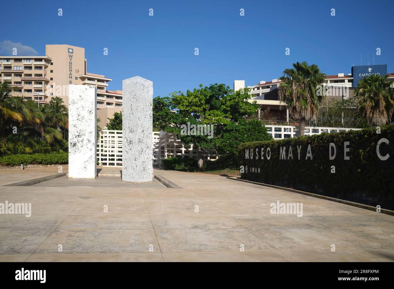 Museo Maya De Cancun Yucatan Mexico Stock Photo - Alamy