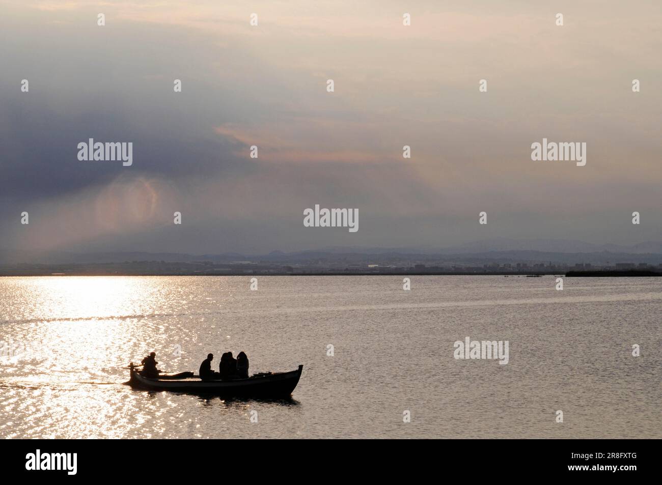 Nature reserve Parque Natural de la Albufera, near Valencia, Spain ...