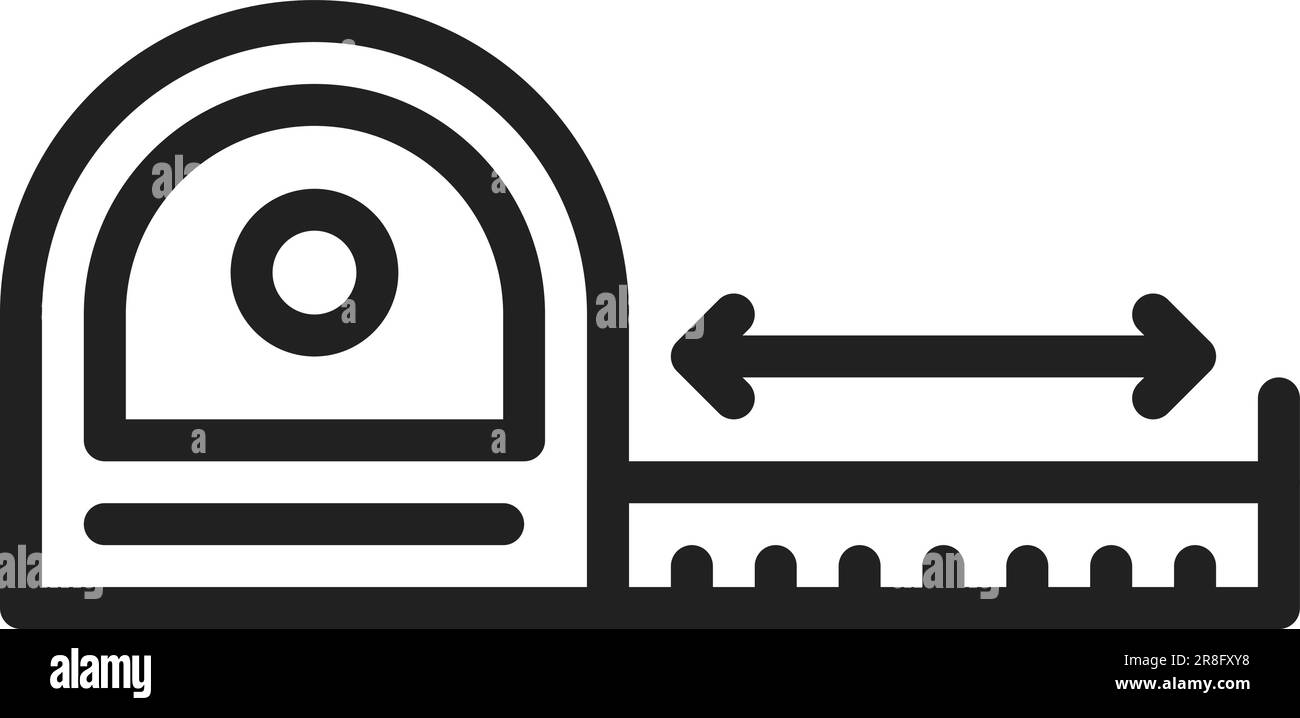 Measuring Tape Icon Image Stock Vector Image & Art - Alamy