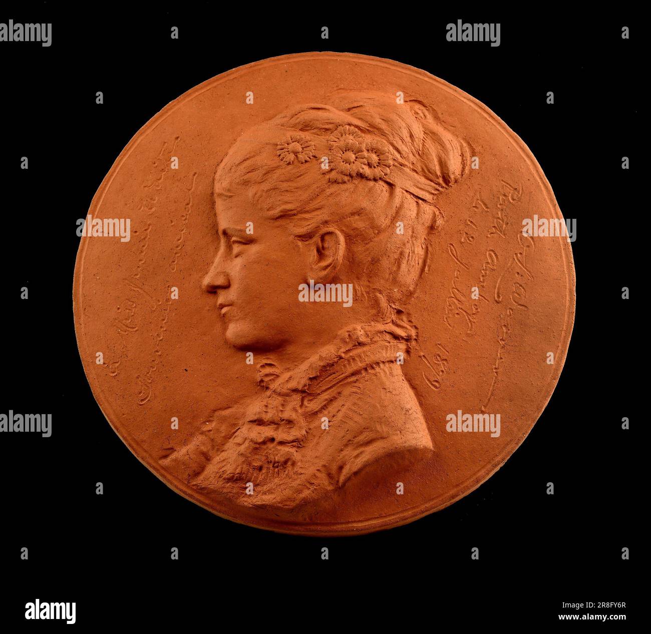 Jennie Waite 1879 by Olin Levi Warner, born Suffield, CT 1844-died New ...