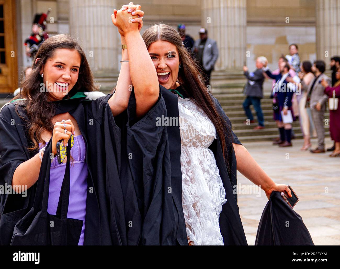 Dundee university students graduation ceremony hi-res stock photography ...