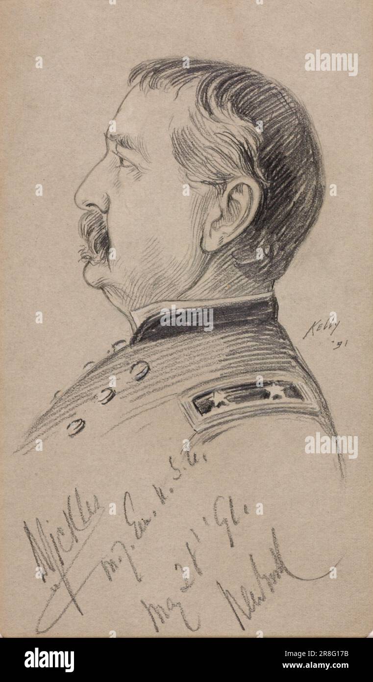 D. Sickles 1891 by James Edward Kelly, born New York City 1855-died New ...