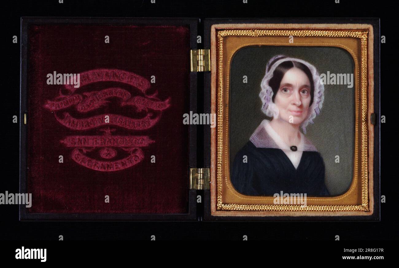 Sarah Carter Stearns ca. 1845 by Sarah C. Frothingham, born 1821-died ...