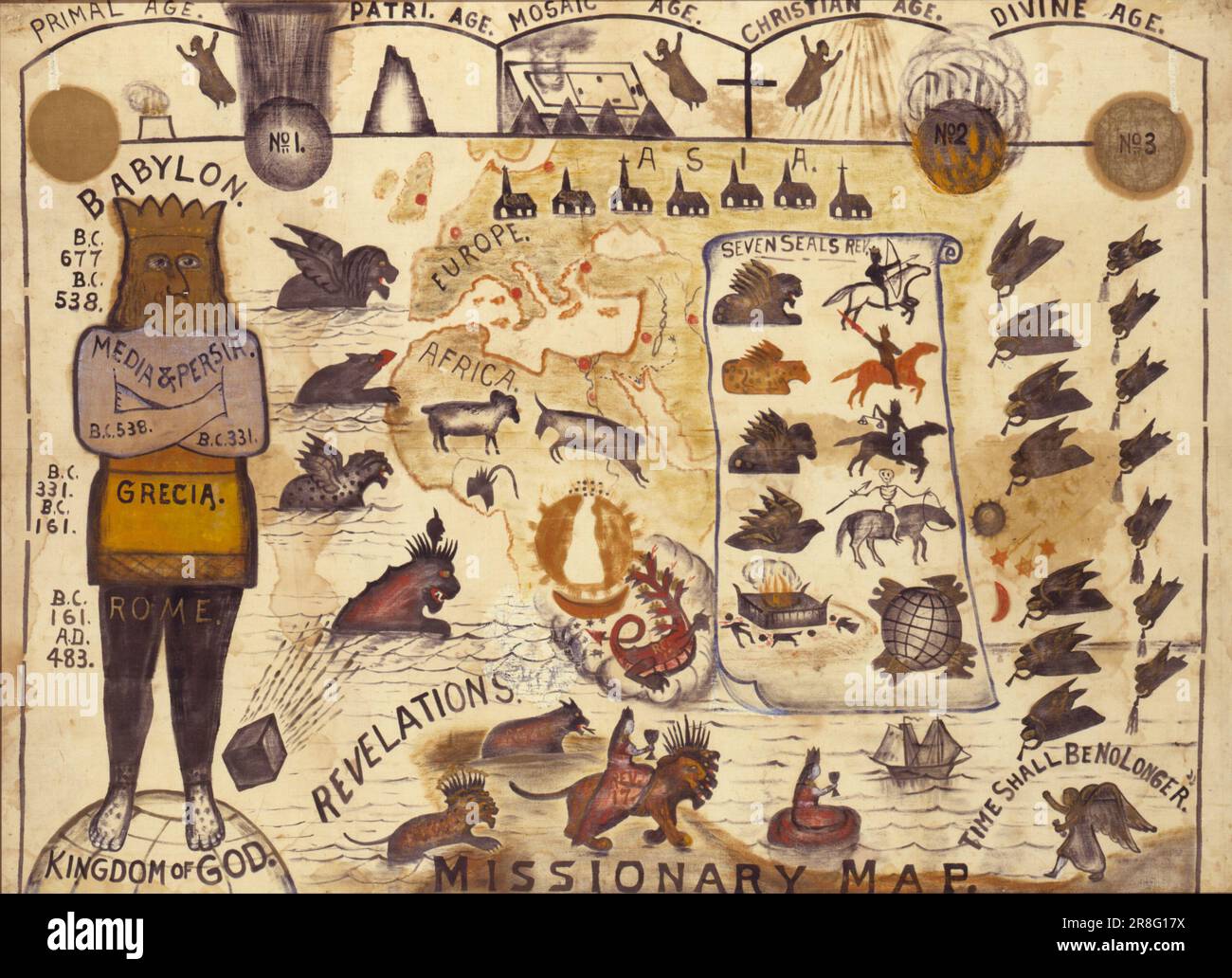 Missionary map hi-res stock photography and images - Alamy