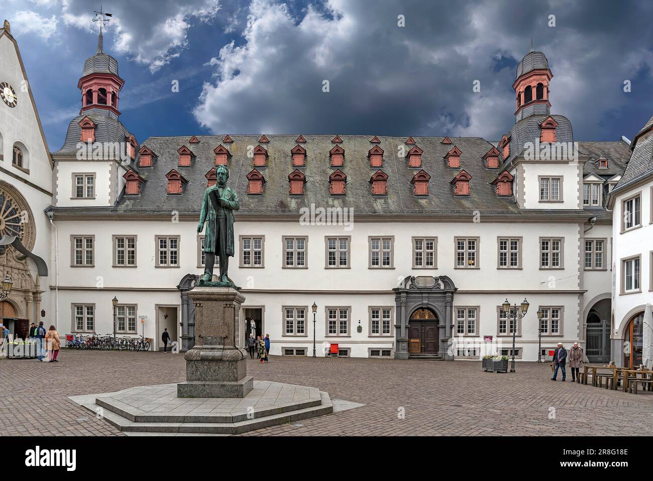 Former school building of the High School Confluentinum until 1894 ...