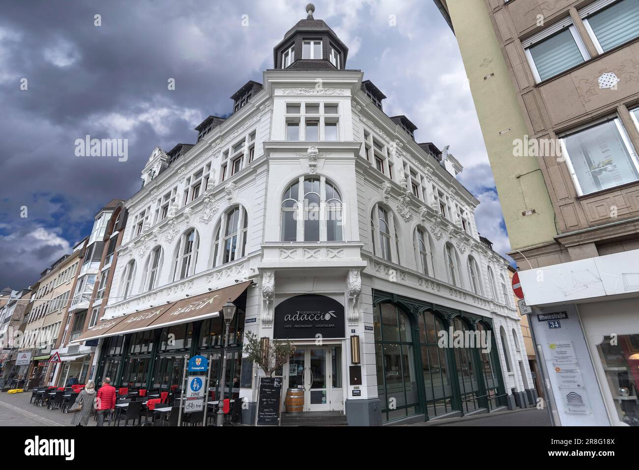 Neo-Renaissance building with mansard roof, 1897, Klawitter department ...
