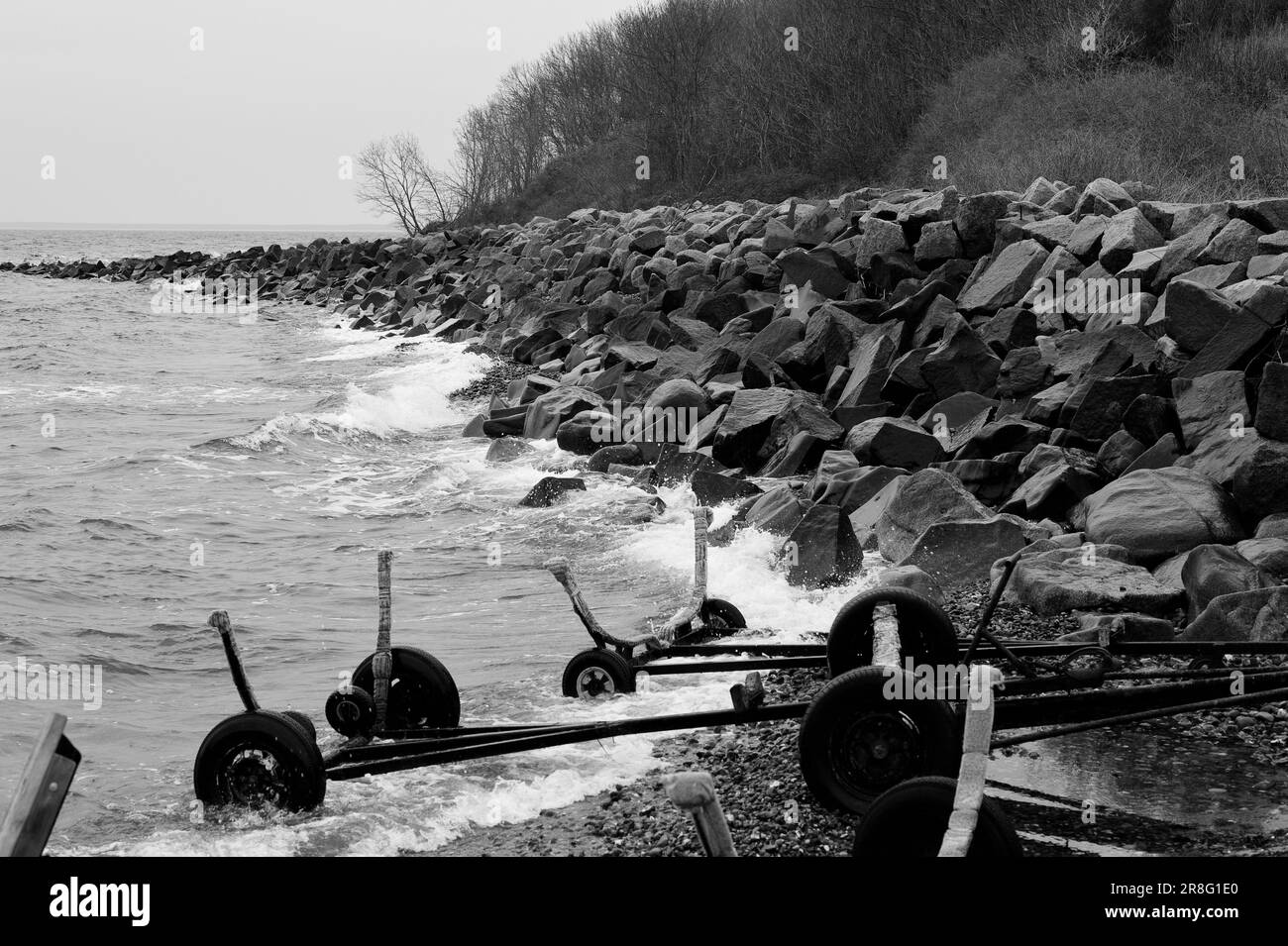 Natural water body Black and White Stock Photos & Images - Alamy