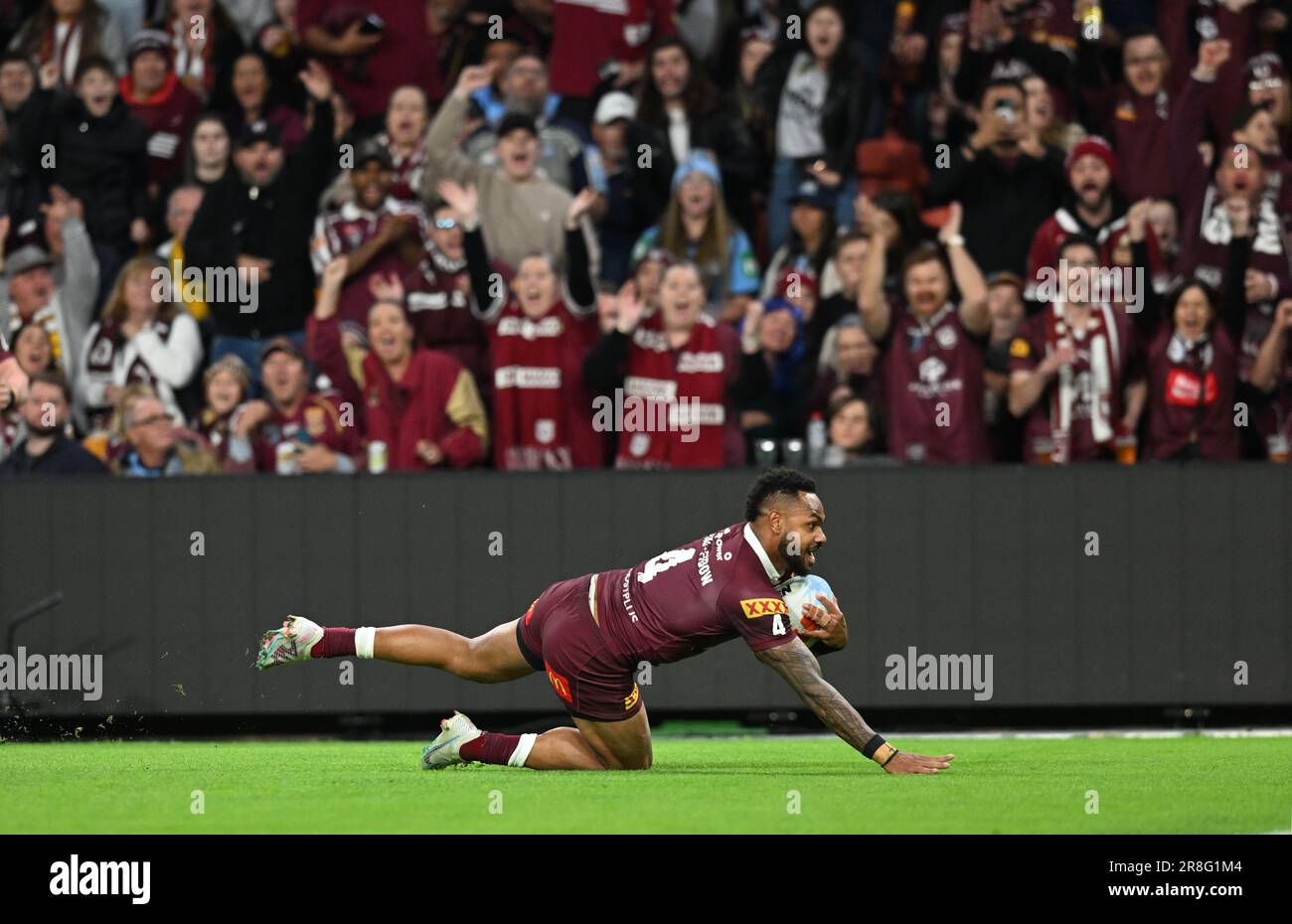 Brisbane, Australia. 21st June, 2023. Hamiso Tabuai-Fidow of the ...