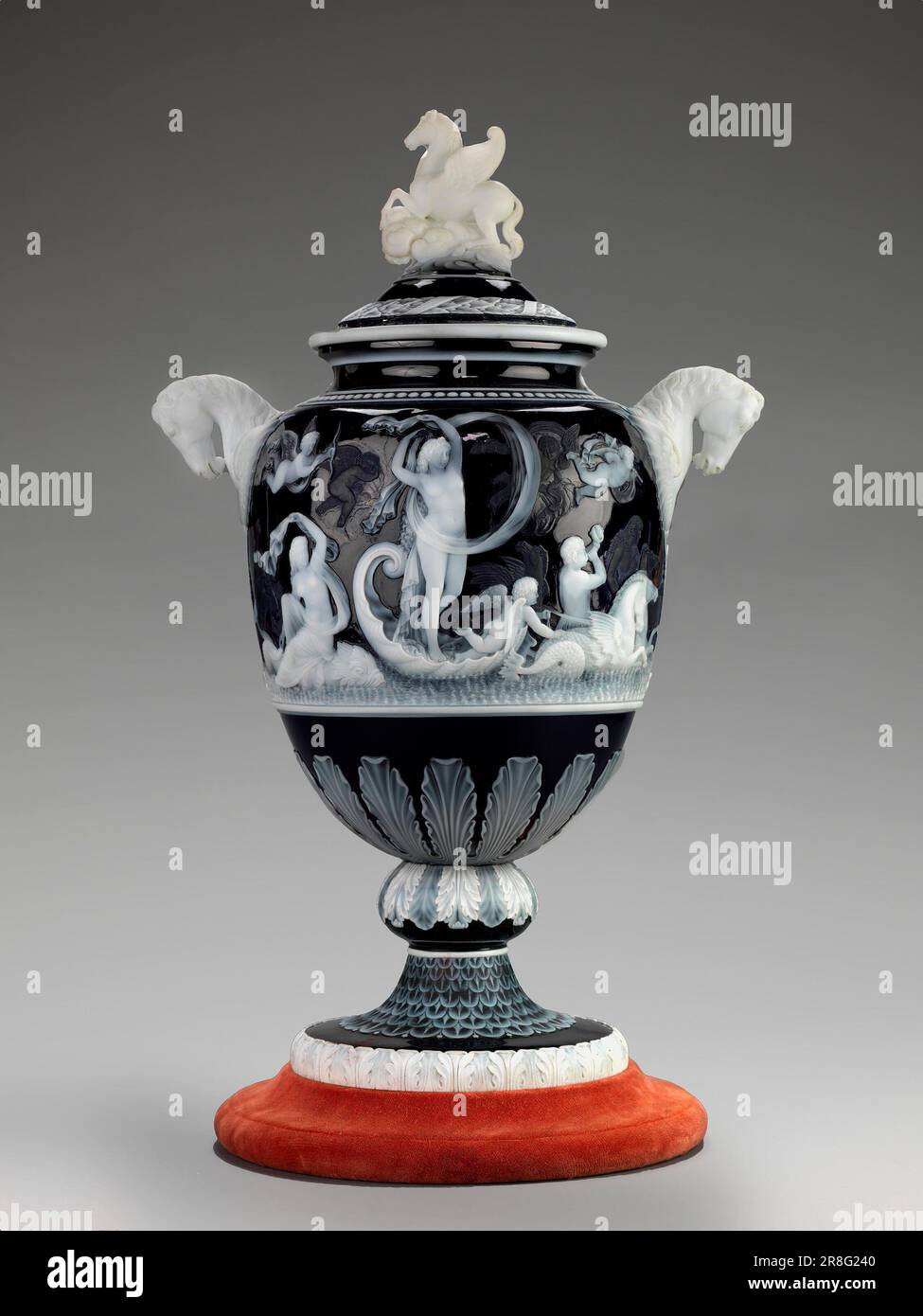Pegasus Vase (also called Dennis Vase) [] by John Northwood, English ...