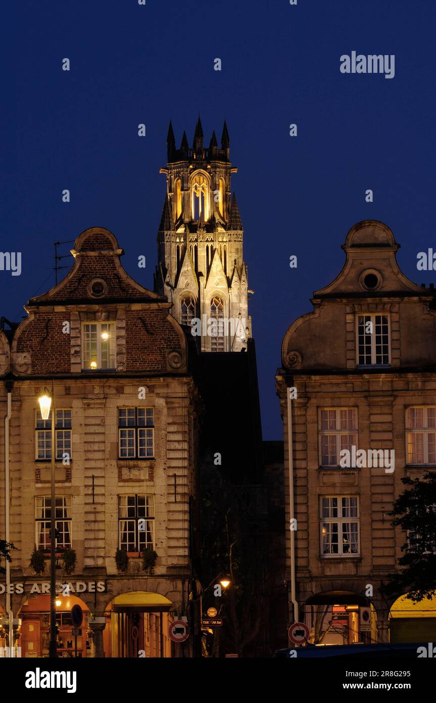 Saint Jean Baptiste Church, Grand Place, Arras, Nord Pas de Calais ...