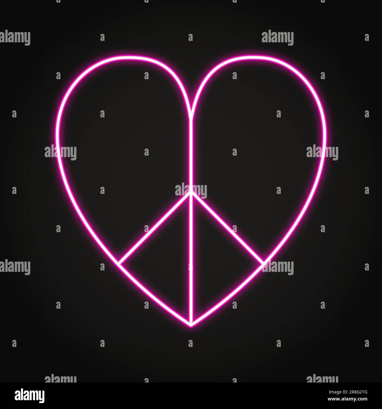 Heart Peace Sign Backgrounds